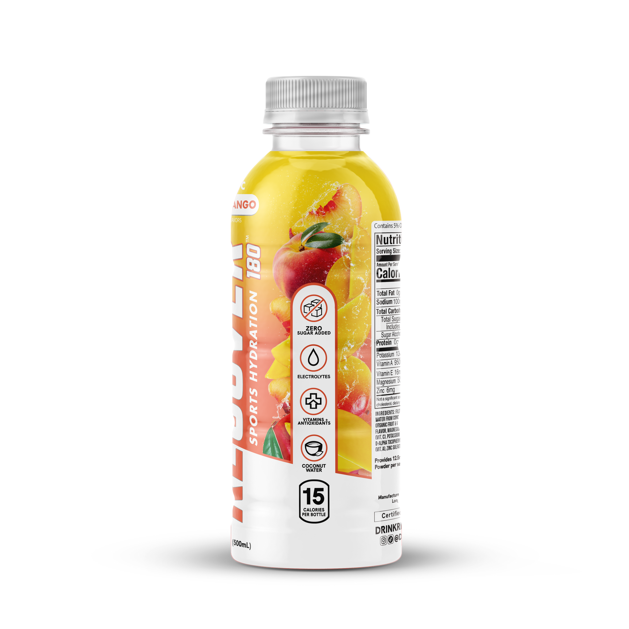Peach Mango (16.9 oz - Pack of 12) – RECOVER 180