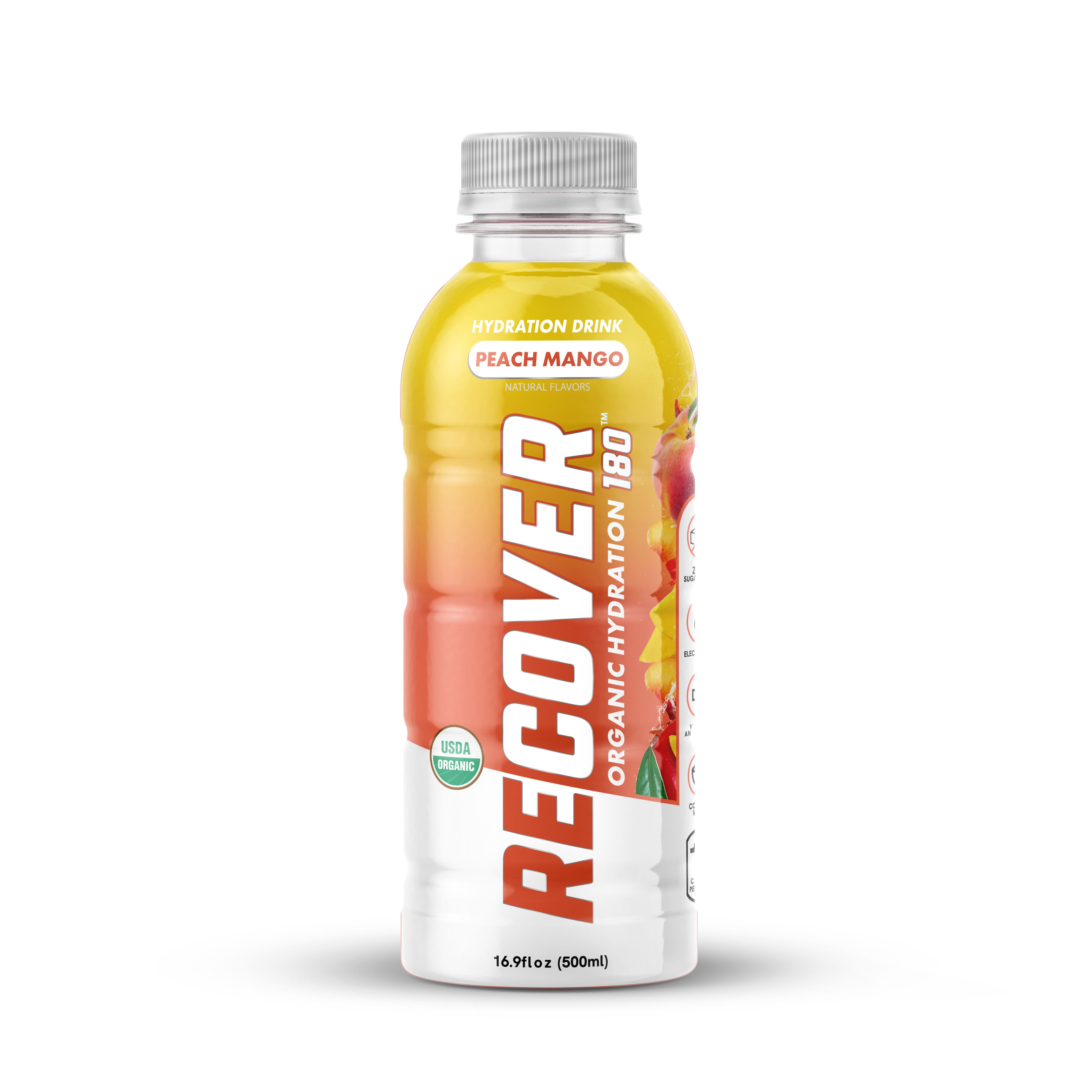 Peach Mango (16.9 oz - Pack of 12) – RECOVER 180