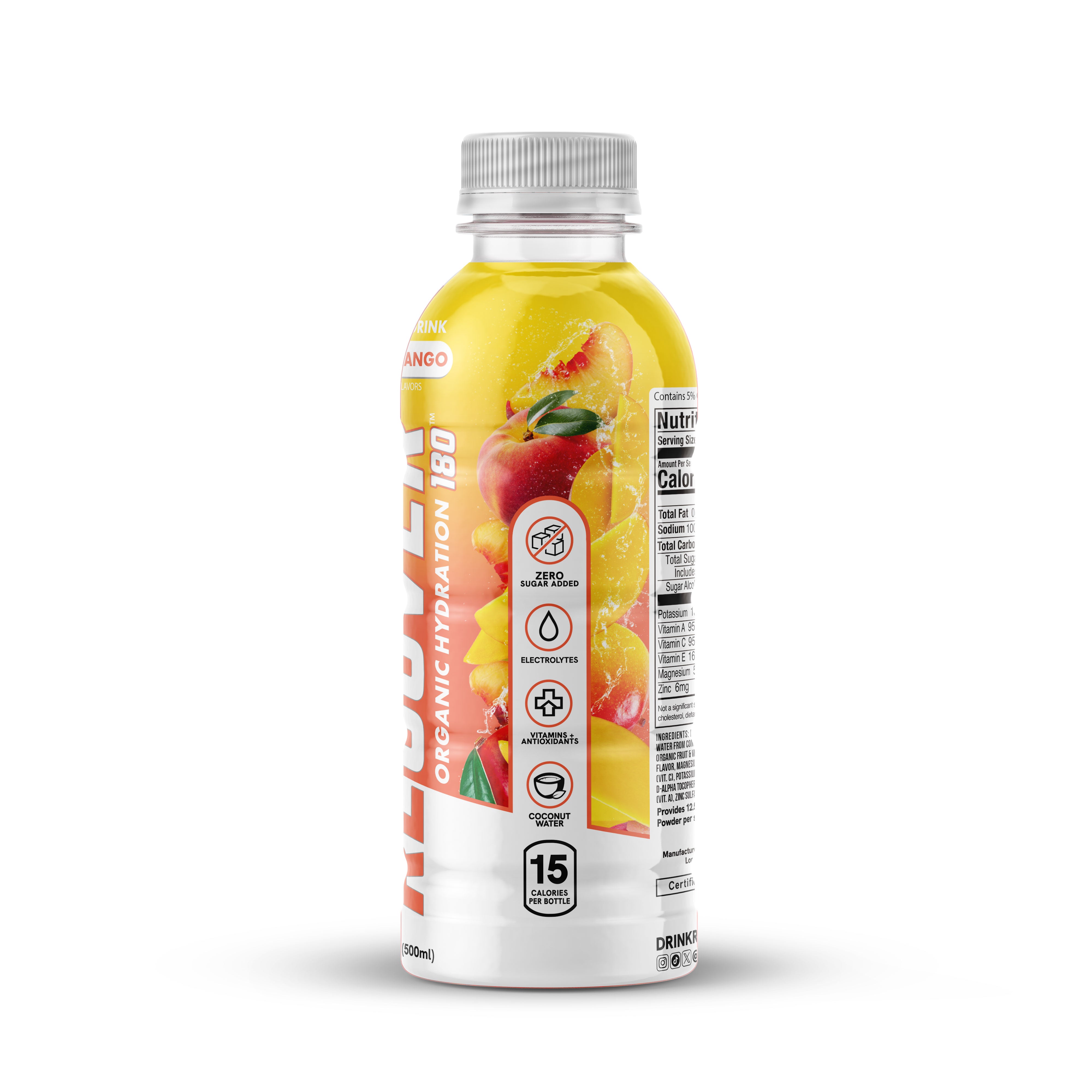 Peach Mango (16.9 oz - Pack of 12) – RECOVER 180