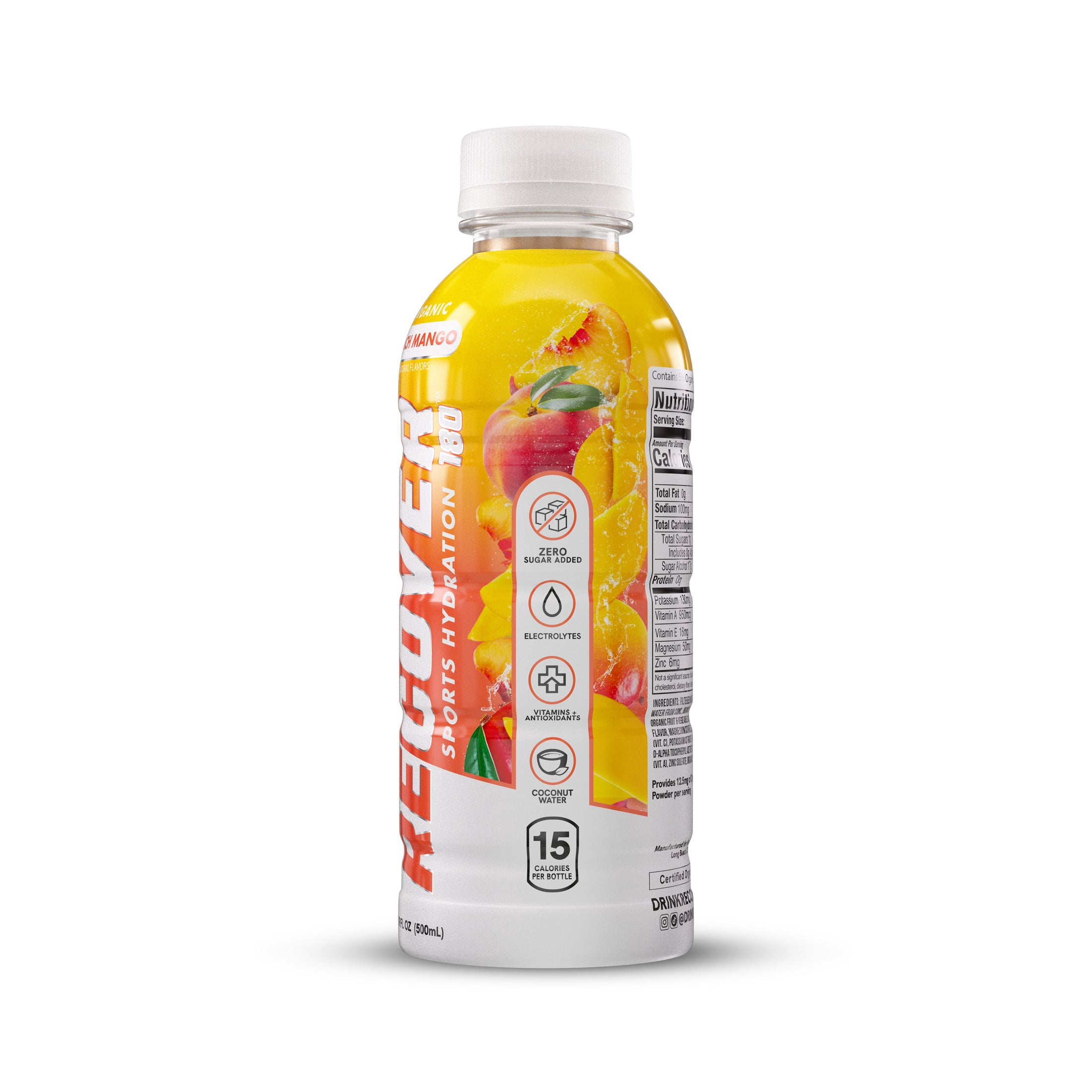 Peach Mango (16.9 oz - Pack of 12) – RECOVER 180