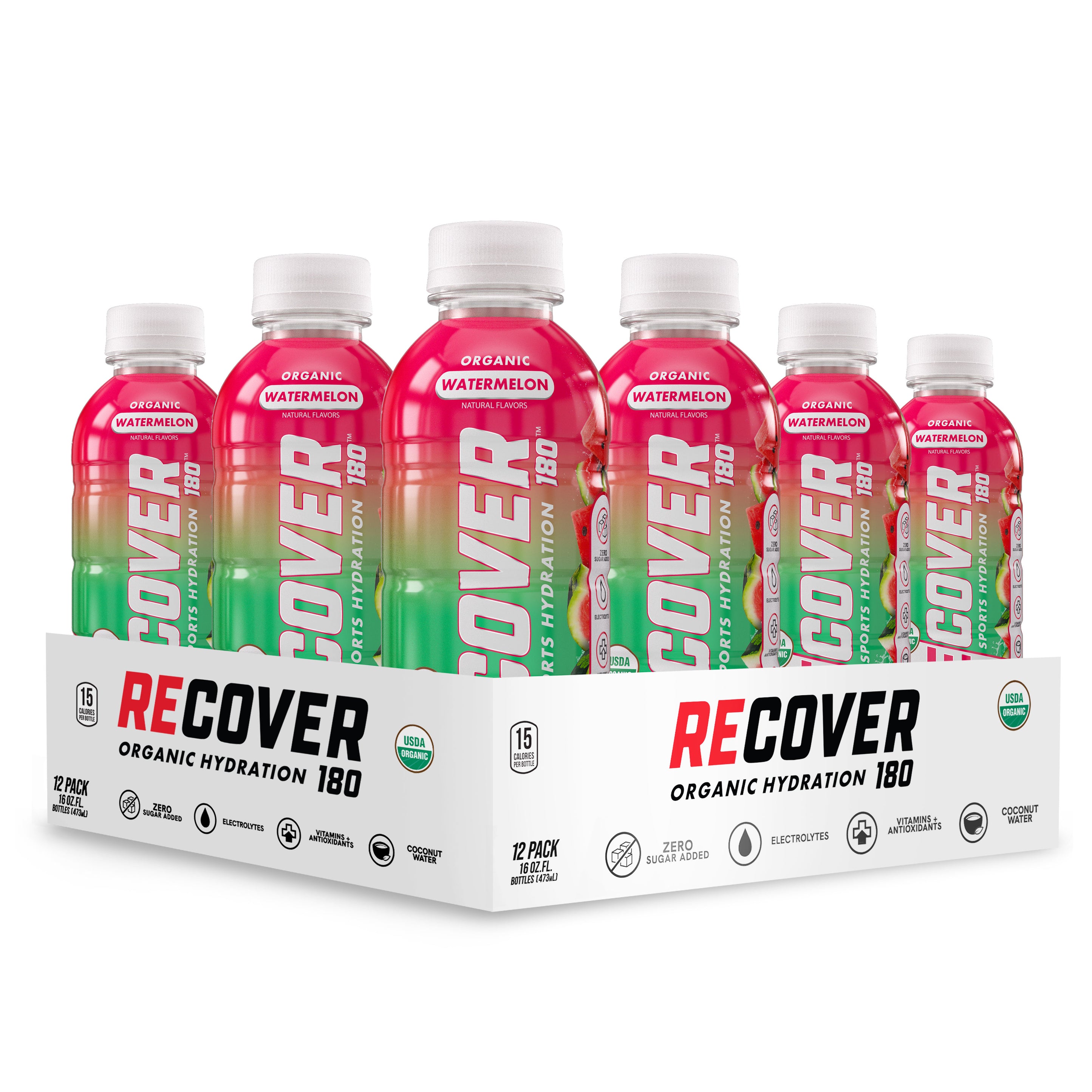 Watermelon (16.9 oz - Pack of 12) – RECOVER 180