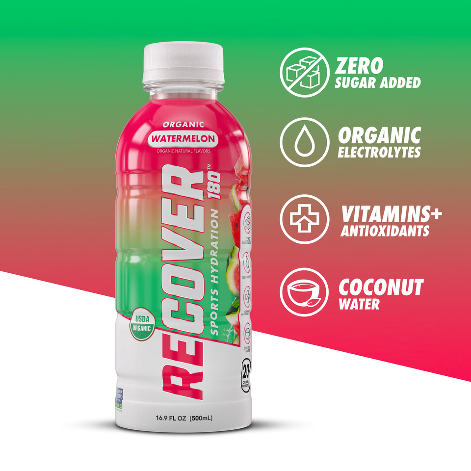 Watermelon (16.9 oz - Pack of 12) – RECOVER 180