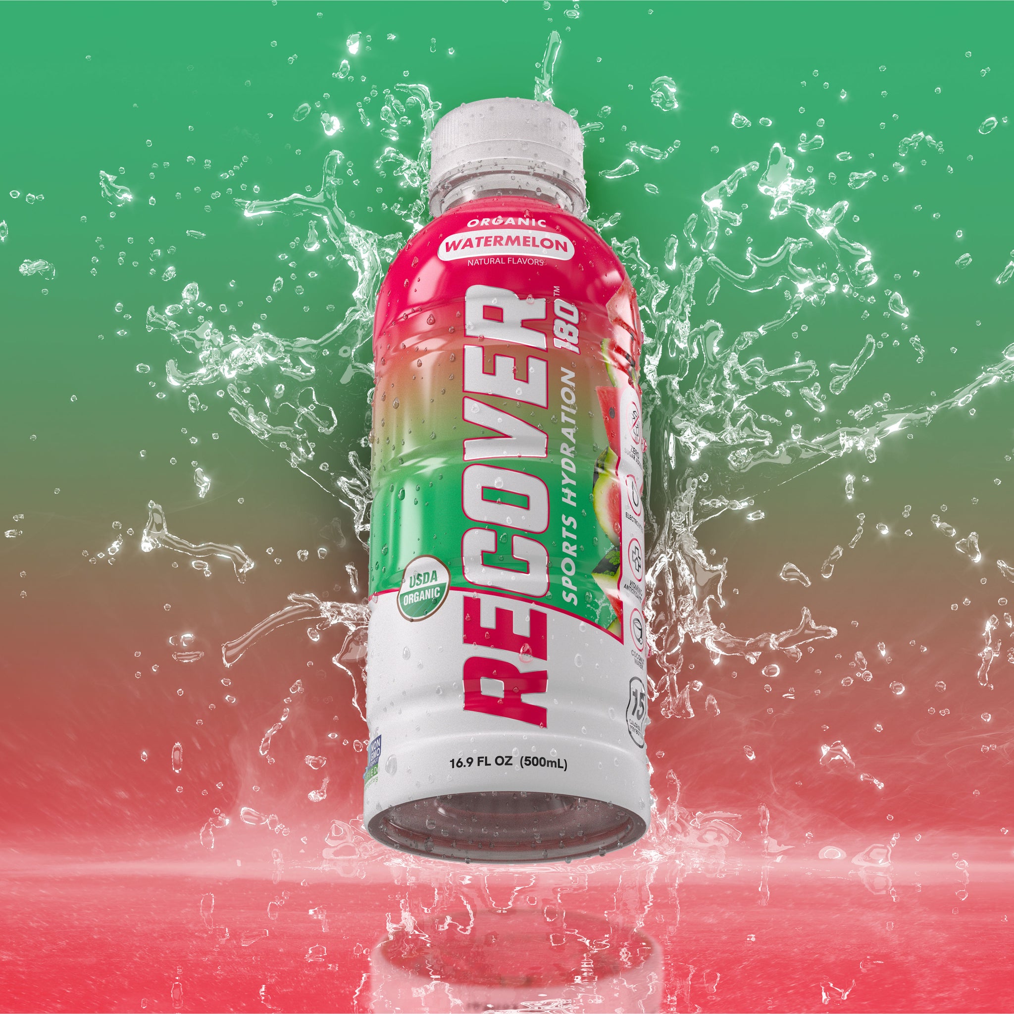 Watermelon (16.9 oz - Pack of 12) – RECOVER 180